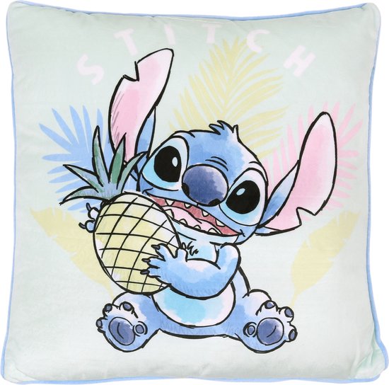 Stitch Disney Vierkant kussen 40x40 cm OEKO-TEX | bol.com
