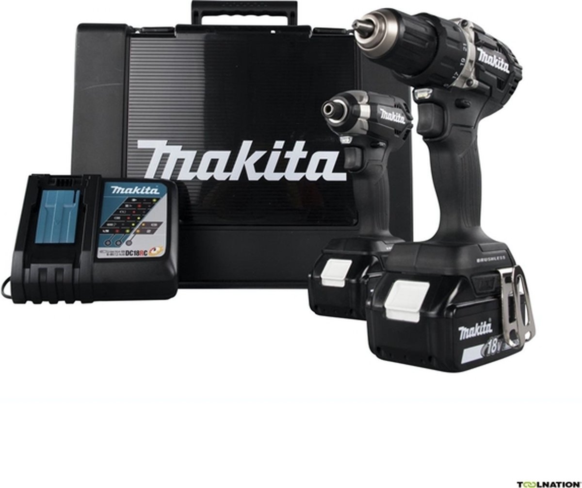 MAKITA DLX2189TB 18V 5,0Ah COMBI-SET DDF484 + DTD153 | bol