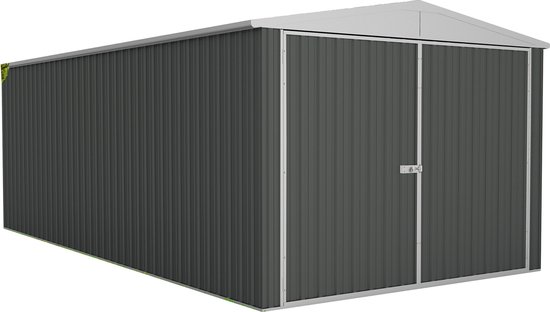 Absco Highlander WG3060HK Metalen Garage - 596x300x230 cm | bol.com