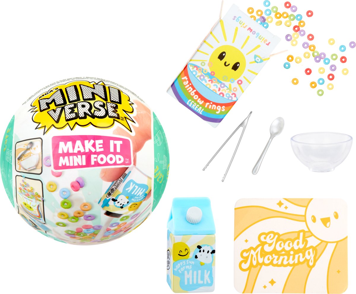 MGA's Miniverse - S1 - Verzamelbare minigerechten – Thema Cafe ...