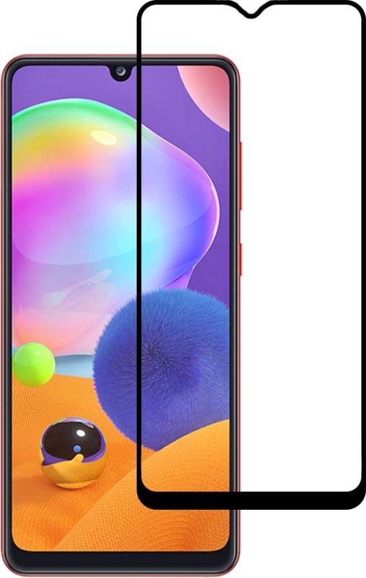 Smartphonica Samsung Galaxy A31 full cover tempered glass screenprotector van gehard... | bol.com