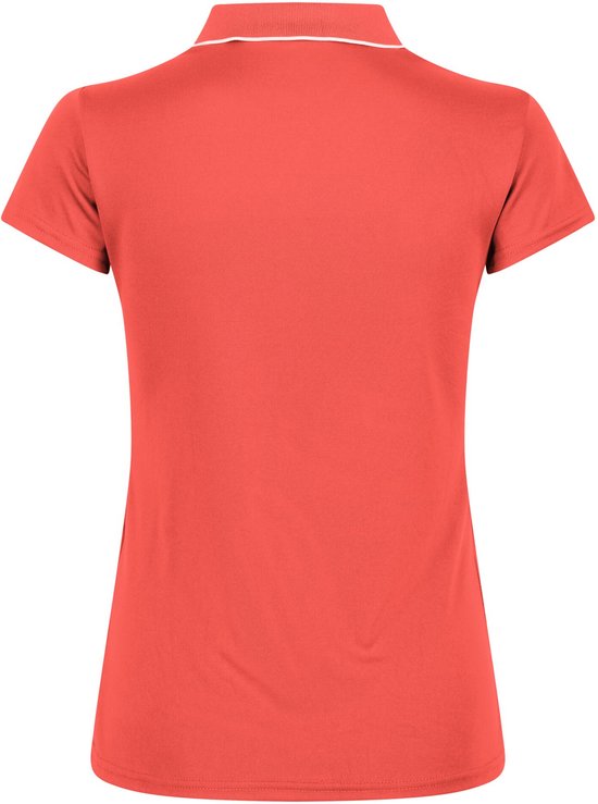 Het Regatta Maverik V T-shirt met korte mouwen - dames - sneldrogend - polohals - Oranje | bol