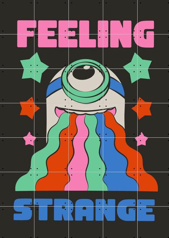 IXXI Feeling Strange I - Wanddecoratie - Kinderen - 100 x 140 cm | bol