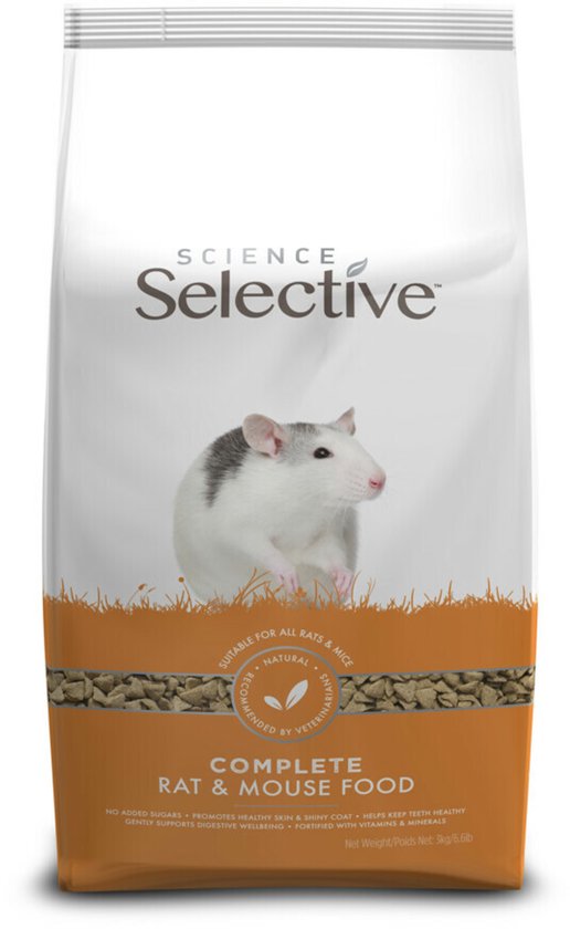 Supreme Science Selective Rat & Muis - 4 x 1,5 kg - Voordeelverpakking ...