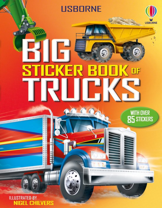 Sticker Books- Big Sticker Book of Trucks, Simon Tudhope ...