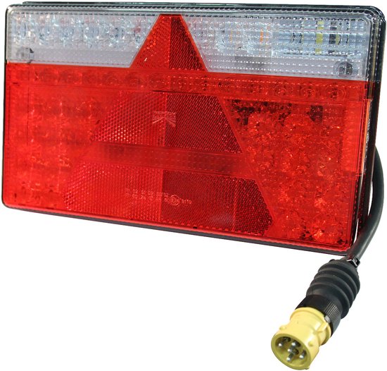 Achterlicht Aspöck Multiled II links 5 PIN's bajonet yellow +0.5m kabel, 5 x 1mm² -... | bol