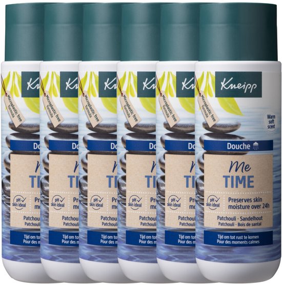 Kneipp Douche Me Time - 6 x 200 ml - Voordeelverpakking | bol