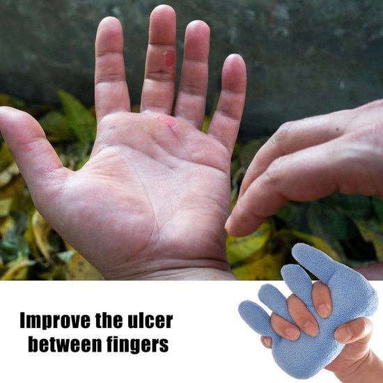 Vingercontractuurkussen - comfortabele hand en vingerhulp voor ...