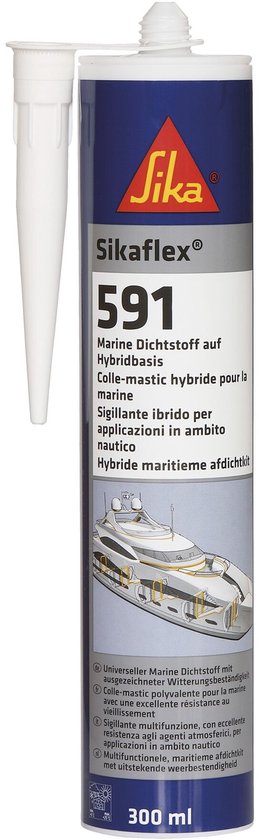 Sikaflex - 591 - Wit - 300ml | bol
