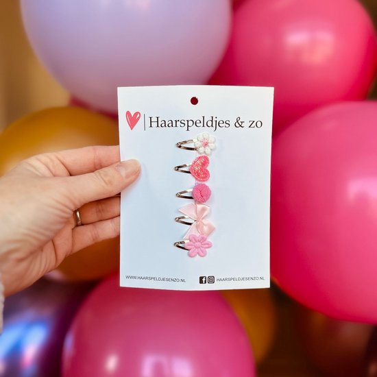 Baby haarspeldjes - mini mix - 2cm groot - voor de eerste lokjes haar ...