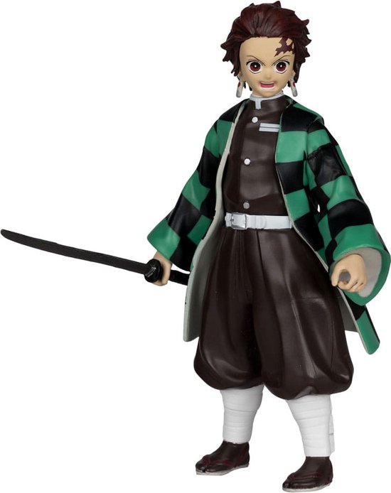 Demon Slayer: Kimetsu no Yaiba Action Figure Tanjiro Kamado 13 cm | bol
