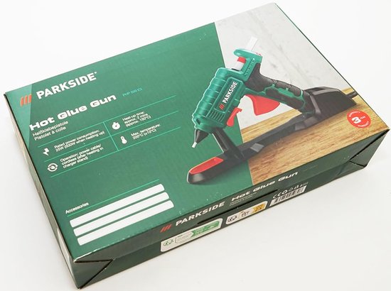 PARKSIDE® lijmpistool PHP 500 E3, draadloos, opname: Ø 11 mm, 200 °C, lijmpistool | bol