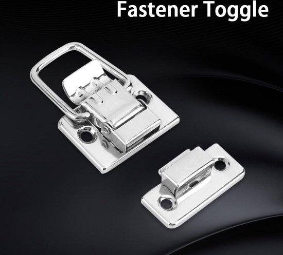 10 stks Catch Lock Zilver Fastener Toggle Clamp Clip Klink Borst Hasp ...