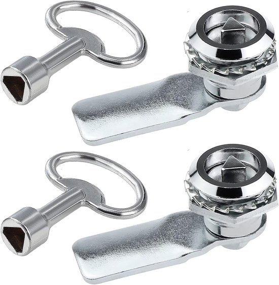 Elektrische en gasmeterkast driehoeksloten met driehoeksleutel voor ...