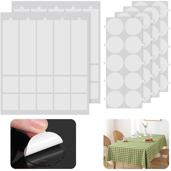 Large Double-Sided Adhesive Dots Removable Adhesive Paste Transparent ...