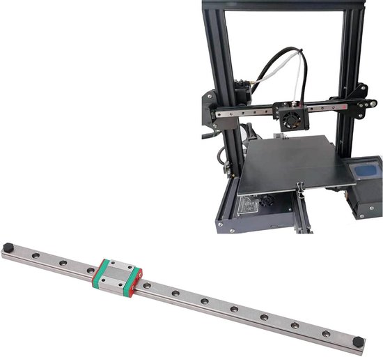 Verbeterde Linear Rail Guide Kit voor Ender 3 X-as - Metalen Linear ...