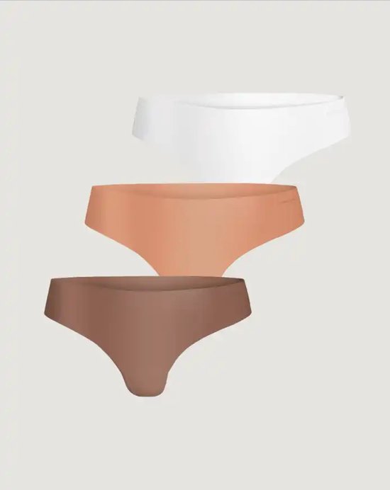 Bjorn borg 3-pack dames Invisible String - XXL - Roze | bol