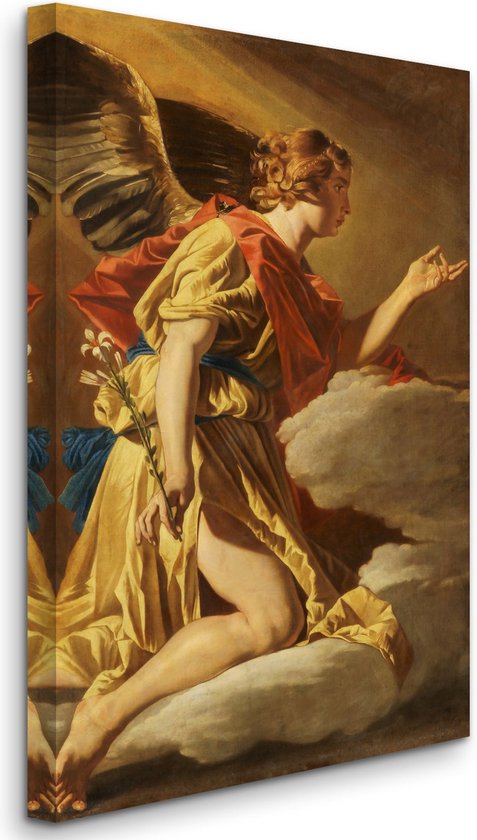 Matthias Stomer - The Annunciation, Archangel Gabriel - De annunciatie, Aartsengel... | bol