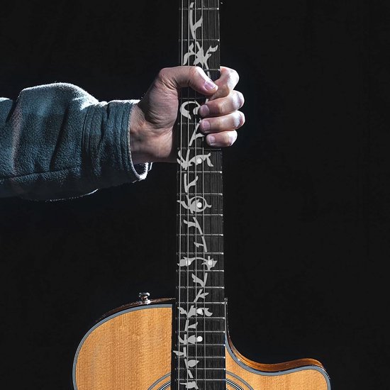 Fretboard Marker Inlay Tree of Life Sticker Decal voor elektrische ...