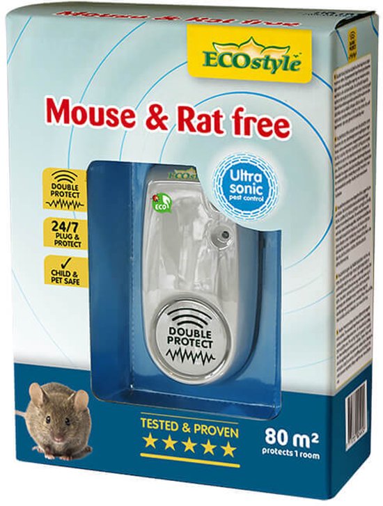 ECOstyle Mouse & Rat Free Tegen Muizen en Ratten - Ecologisch ...