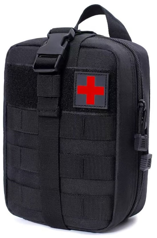 Noodtas zwart- Survial kit - Overlevingspakket Outdoor - Overlevingstas ...
