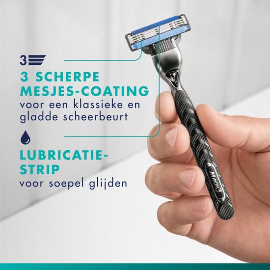 Gillette Mach3 Base Scheermesjes Voor Mannen - 8 stuks | bol