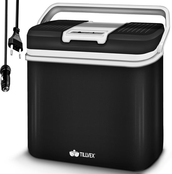 Elektrische koelbox 24 liter - Mini koelkast voor auto en camping | bol