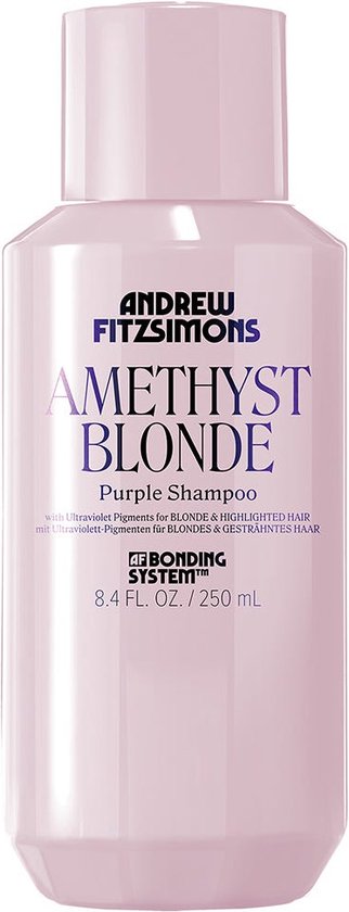 Andrew Fitzsimons Purple Brass Toning Shampoo for Blonde Hair, 250ml | bol
