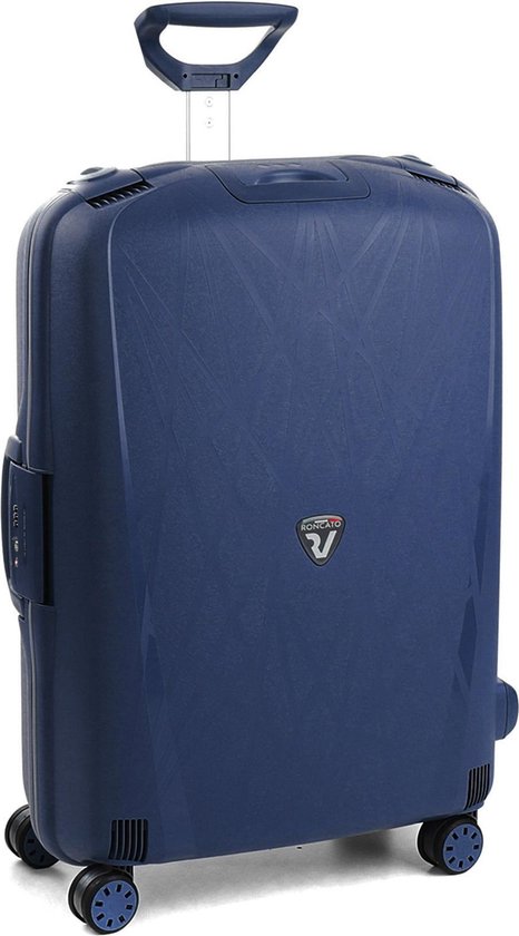 Roncato Light 4 Wiel Trolley 75 Navy | bol