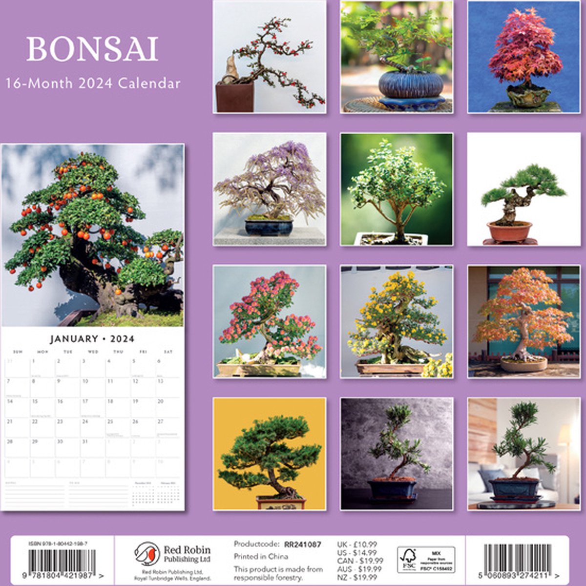 Bonsai kalender 2024 – bonsai kalender 2024 restposten – FIOGN