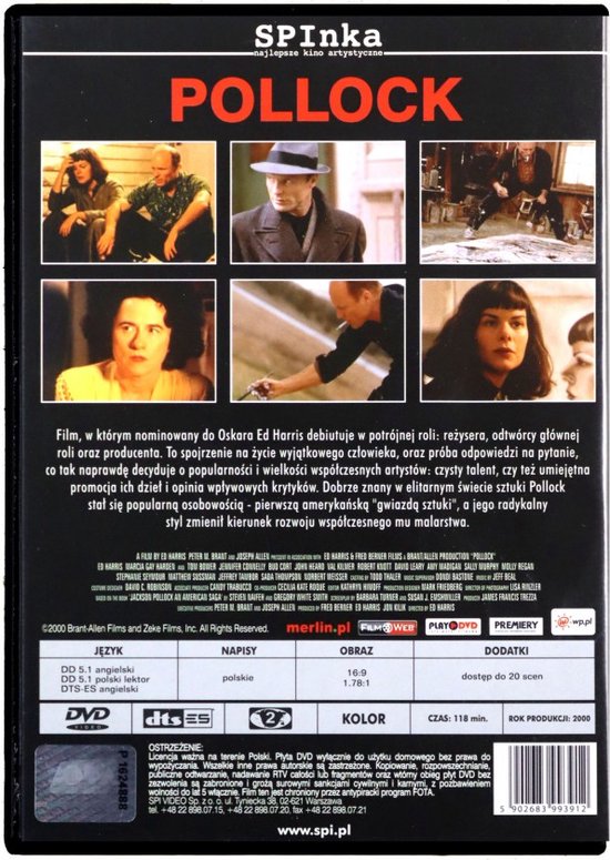 Pollock [DVD] (Dvd), Marcia Gay Harden | Dvd's | bol