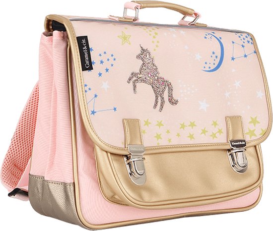 Caramel & Cie Boekentas/Schooltas Constellation - Roze | bol
