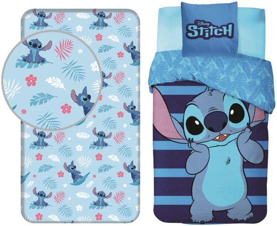Lilo & Stitch dekbedovertrek + hoeslaken | bol