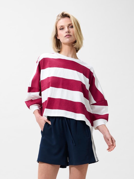 Catwalk Junkie Oversized bold striped Tshirt | bol