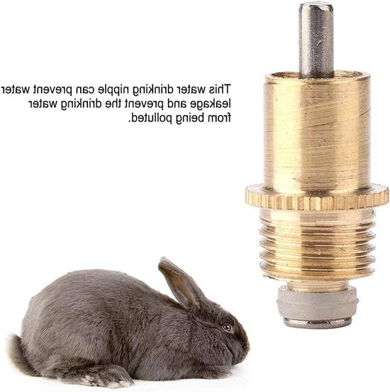 20 Stuks Lange Drinknippel voor Water - Drinkwater Gereedschap voor ...