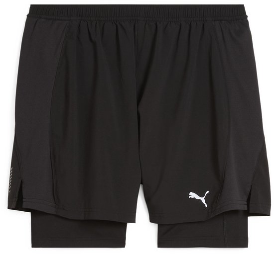 PUMA M RUN VELOCITY 2IN1 SHORT Heren Sportbroek - Puma Black | bol