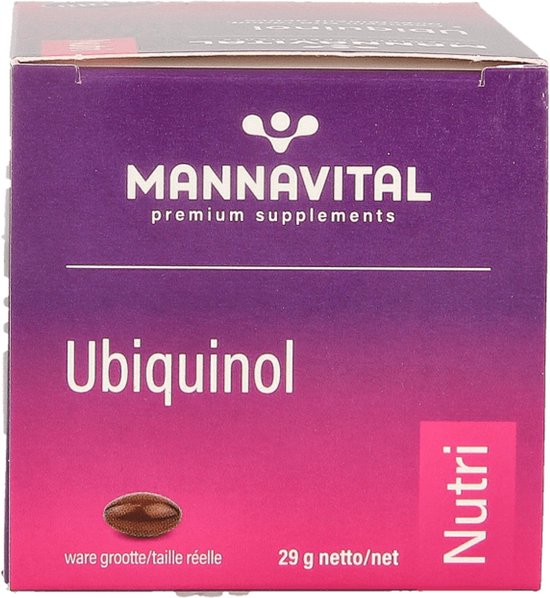 Mannavital Ubiquinol Caps 60 | bol