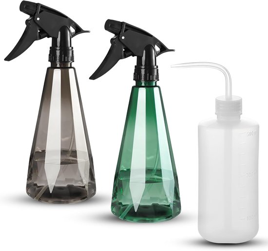 Spuitflessen en gieters - 500 ml - ideaal voor planten - 3 stuks ...
