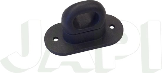 Draaisluiting voor ovale ogen kunststof 42 x 22 mm / 10 stuks | bol