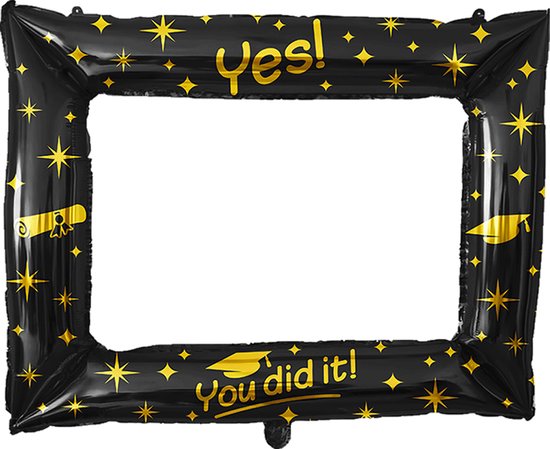 BTH - Ballon - Geslaagd Versiering - photobooth - Foto frame ...