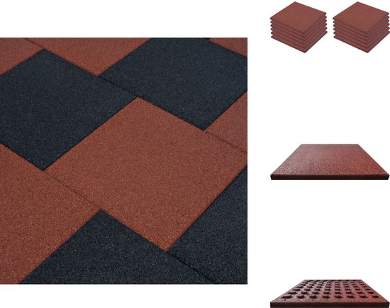 vidaXL Valmat - Valmatten - Rubberen Mat - Rubberen Vloertegel ...