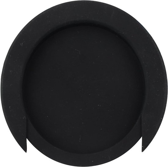 Soundhole Cover Block Plug voor 85mm Gitaar - Rubber Zwart. | bol