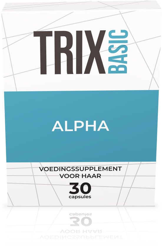TRIX BASIC Alpha - Voedingssupplement bij haarverlies door erfelijke oorzaak | bol