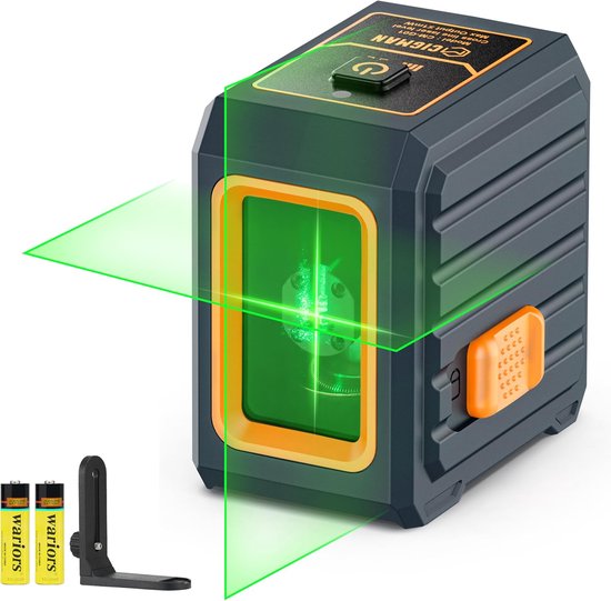 Groene Laser Waterpas - Horizontale en Verticale Laser met Gekruiste ...