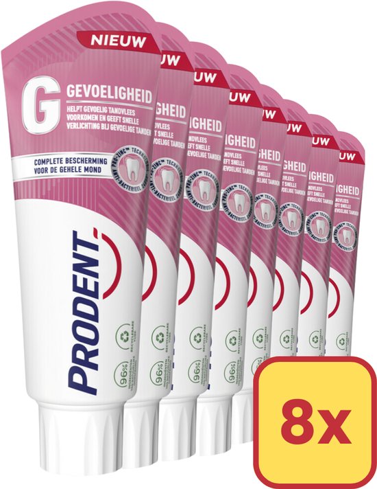 Prodent Sensitive Teeth + Gums TP 75ml - 8x | bol