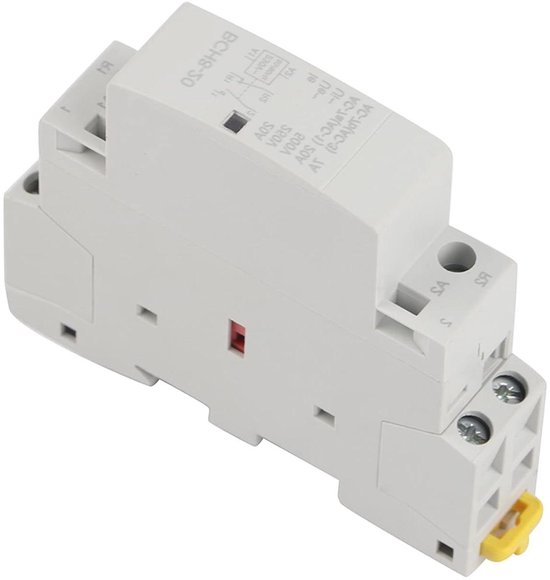 20A Din Rail AC Protection 2 Pole 1S 1NC 50 / 60HZ (220V/230V) Switches | bol