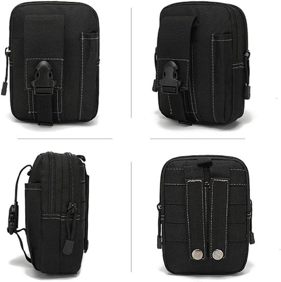 Tactische Heuptas Molle Riemtas Portemonnee voor Outdoor Wandelen ...