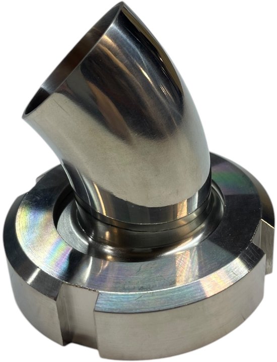 Melkkoppeling - Zuivelkoppeling - DIN 11851 - Koppelbocht 45 - Puntstuk/Wartel x... | bol