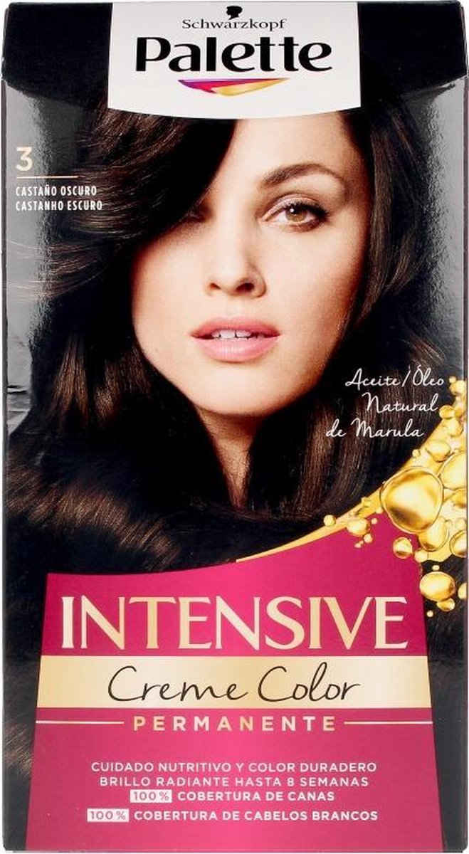 Palette Palette Intensive Tinte #3-castaño Oscuro 1 U | bol.com