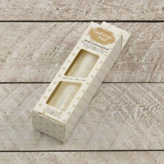 Pearl Foil (Iridescent Flake Pattern Mirror Finish) - 125mm x 5m | 4 ...